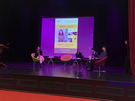 Une Rencontre Littéraire Inoubliable Avec Abigail Assor Lycée Français Léon Lafricain