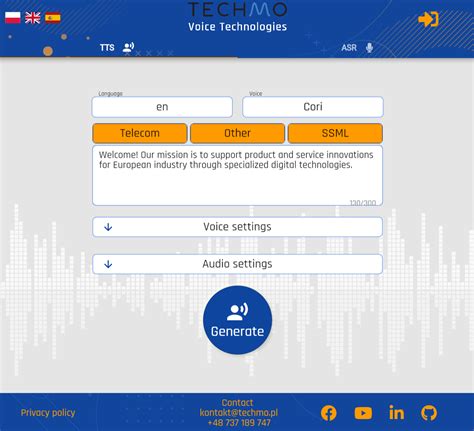 Demo Website TTS Service Documentation