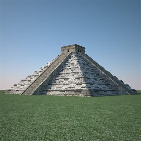 3d Model Chichen Itza