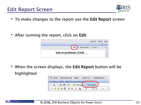 Ppt Bi Bobj 300 Business Objects For Power Users Powerpoint Presentation Id 462778
