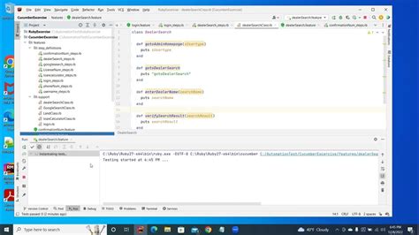 Ruby Cucumber Test Automation Lab 3 Review Step Definitions Class