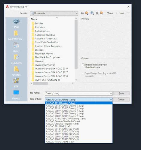 Save As Older Version Of AutoCAD Man And Machine
