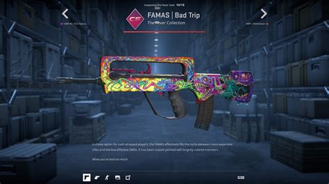 🎲 Csgocs2 Modelo Famas Bad Trip・archivo Stl Para Impresión 3d・cults