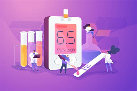 Ilustrasi Vektor Konsep Diabetes Melitus Ilustrasi Stok Unduh Gambar