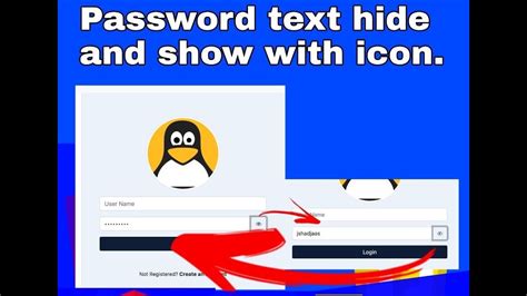 Password Text Hide And Show On Icon Click In Angular Html Javascript Coding YouTube