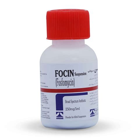 Focin 250mg 5ml Suspension 60 Ml Uses Benefits Side Effects