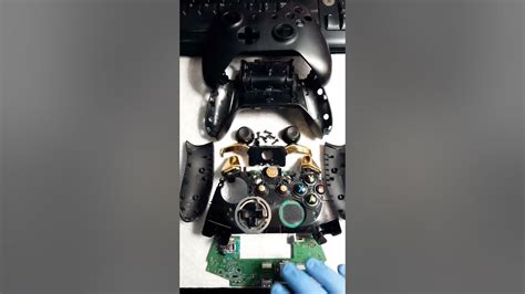 Xbox One Controller Broken And Disassembled Lets Fix It Shorts Youtube