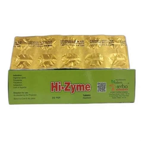 Hi Zyme Appetizer Tablet 10 X 10 Tablets Prescription At Rs 406