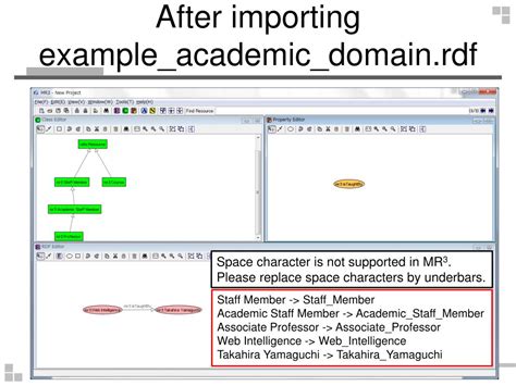 Ppt Introduction To Rdf And Rdfs Editor Mr 3 Powerpoint Presentation