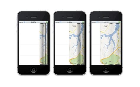 awesome paperfold effect for ios mobile applications web resources webappers