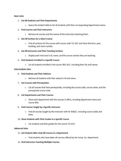 Join Queries Pdf