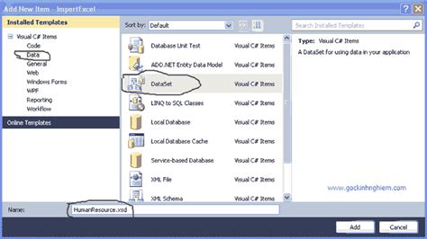 Hướng Dẫn Import Dữ Liệu Vào Database Từ Tập Tin Excel Trong C