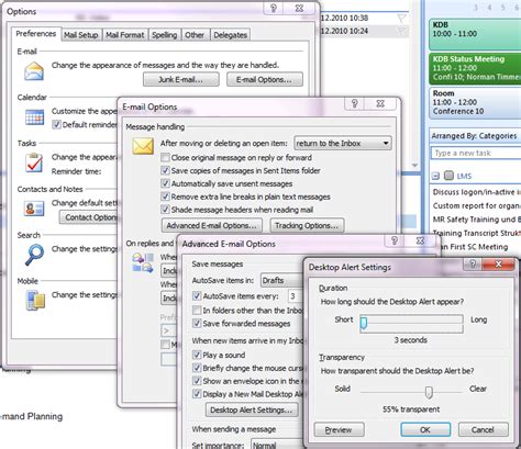 Tools Trends And Technology Outlook Desktop Alert Settings