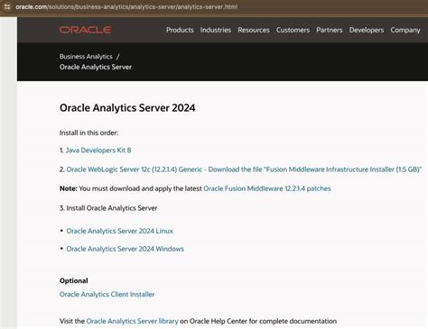 Automating Oracle Analytics Server Silent Installation Critical Patch