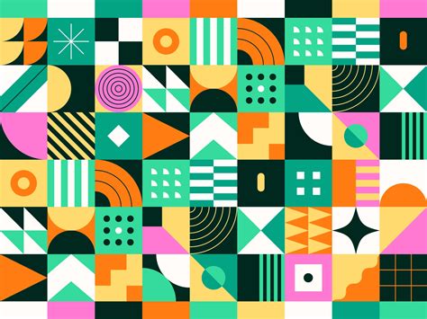 Colorful Geometric Graphic Design
