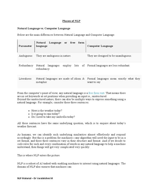 Phases Of Nlp 8 Files Merged Pdf Parsing Syntax