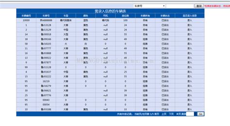 Java web旅游汽车公司车辆管理系统 代码 最代码