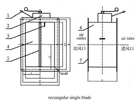 Marine Rectangular Manual Fire Damper Buy Marine Fire Damper From