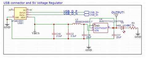 Pcb Using A V Voltage Regulator With A V Input Electrical Engineering Stack Exchange