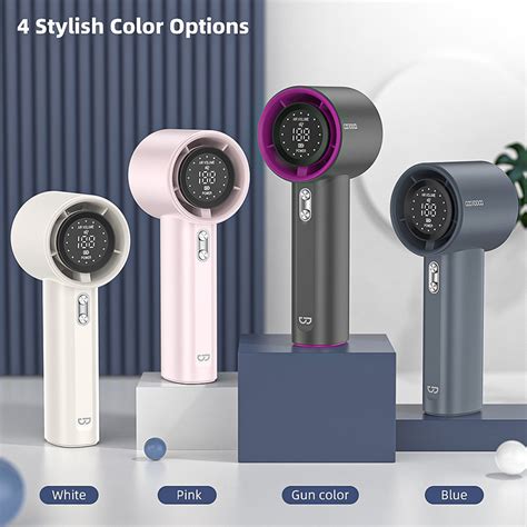 Goojodoq High Speed Mini Portable Handheld Usb Mobile Fan Turbo