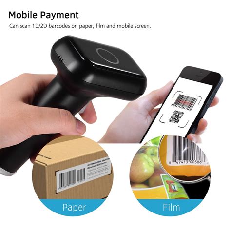D D QR PDF Data Matrix BarCode Scanner Handhe Grandado