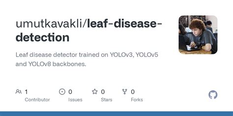 Github Umutkavakli Leaf Disease Detection Leaf Disease Detector Trained On Yolov3 Yolov5 And