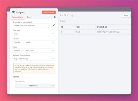 Postgres Node Insert Failed When Mapping Column Mode As Map Automatically · Issue 6770 · N8n