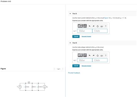 Solved Problem 4 43 Part A Use The Mesh Current Method To Chegg Com