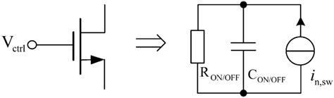 MOSFET Switch And Its Equivalent Circuit Model Download Scientific Diagram