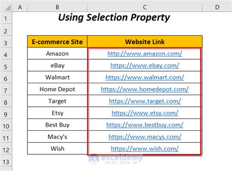 How To Activate Multiple Hyperlinks In Excel Ways ExcelDemy