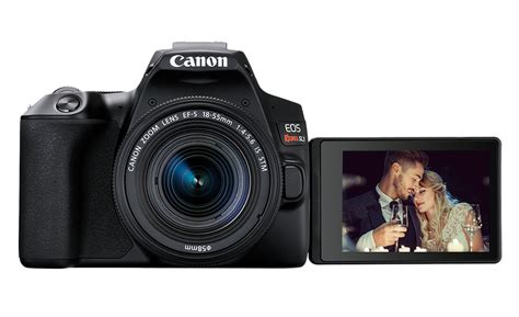 Combo Câmera Sl3 Viajante Com Lente Ef S 18 55mm Lente Ef 75 300mm