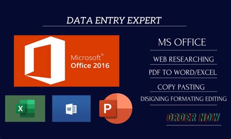Do Data Entry Pdf To Word And Excel Typing Job Copy Past By