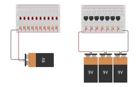 Circuit Design Exploding Components Example Tinkercad