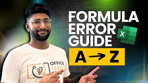 how to fix excel errors excel error troubleshooting youtube