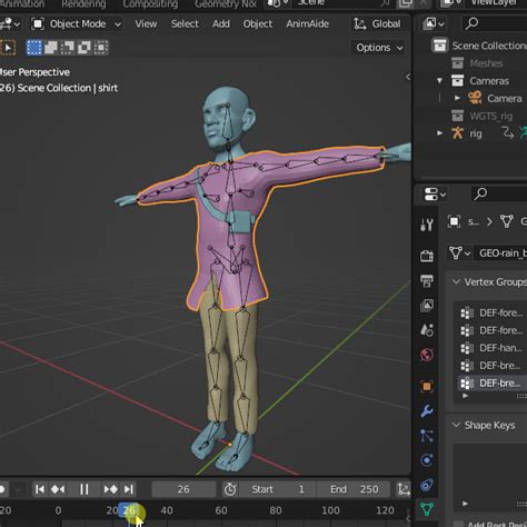 Rigify Deformation Of Mesh After Rigging Blender Stack Exchange