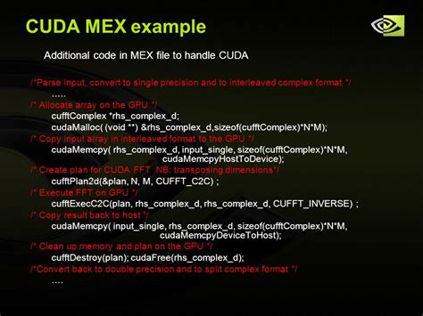Accelerating Matlab With Cuda Ppt Video Online Download
