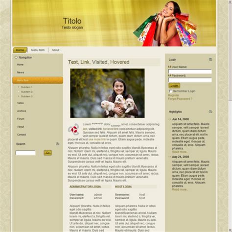 Dotnetnuke Templates Dgpixel Multimedia Communication