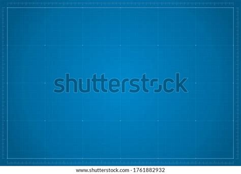 Blueprint Paper Blank Blue Sheet Paper Stock Vector Royalty Free 1761882932 Shutterstock