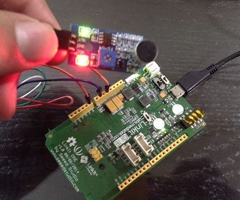 linkitone sound sensor 5 steps instructables