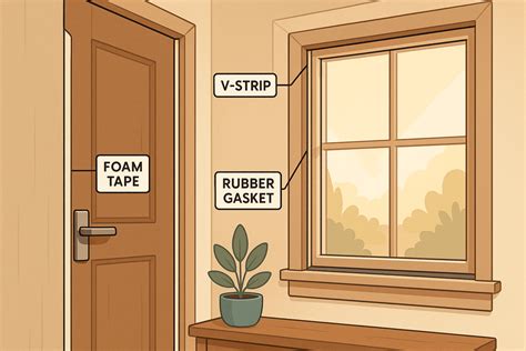 7 Types Of Weatherstripping For Doors And Windows