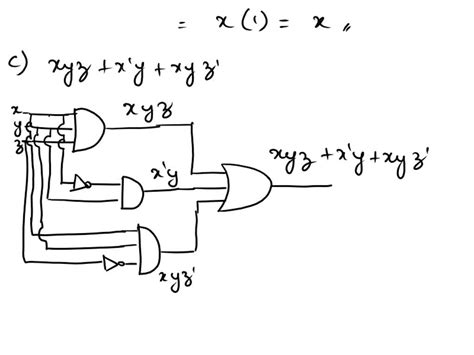 solved 1 simplify the following boolean expression y abc abc