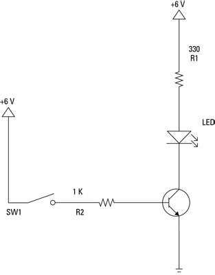 Electronics Components Use A Transistor As A Switch Dummies