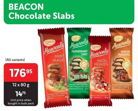 Beacon Chocolate Slabs Offer At Makro