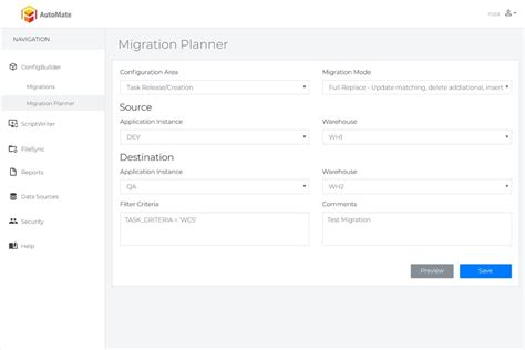 configbuilder configure manhattan associates wms and oms