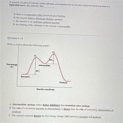 solved in general if a plot of velocity versus substrate