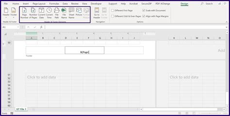 So Fügen Sie Kopf Und Fußzeilen In Microsoft Excel Ein Moyens Io