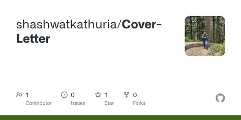 GitHub Shashwatkathuria Cover Letter