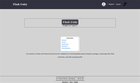 GitHub Usmanmusa1920 Flask Unity An Extension Of Flask Web Framework