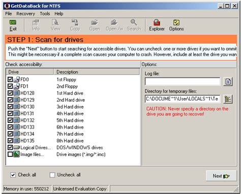 Satiman Tools Harddisk GETDATABACK FAT NTFS