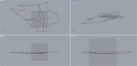 Surface From A Non Planar Closed Curve With Guide Curves Inside Rhino For Windows Mcneel Forum